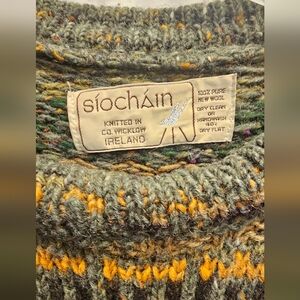 siochain | Sweaters | Vintage Gorgeous Siochain Handmade In Ireland ...